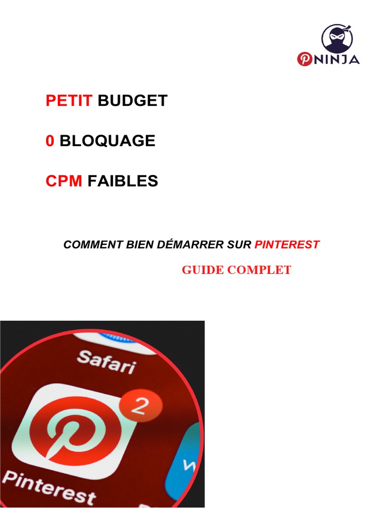 Guide pour réussir sur Pinterest | PDF