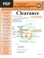 Bgy Tanod Id 1-2-2 | PDF | Philippines