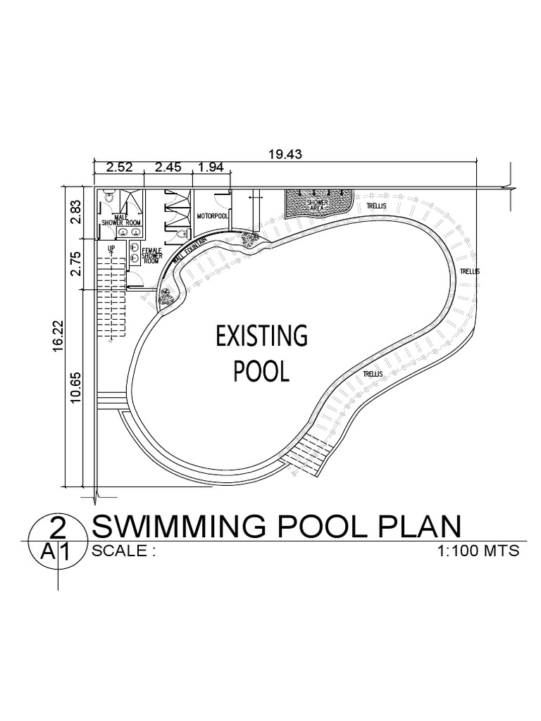 Swimming Pool Plan Details | PDF