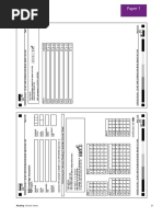 KET Reading and Writing Answer Sheet | PDF