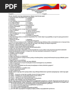 Summative Test in ESP Grade 4 | PDF