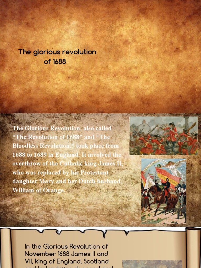 The Glorious Revolution of 1688 | PDF | Travel