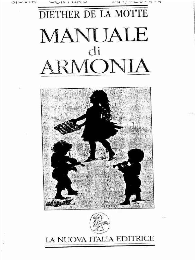 Manuale Di Armonia PDF | PDF