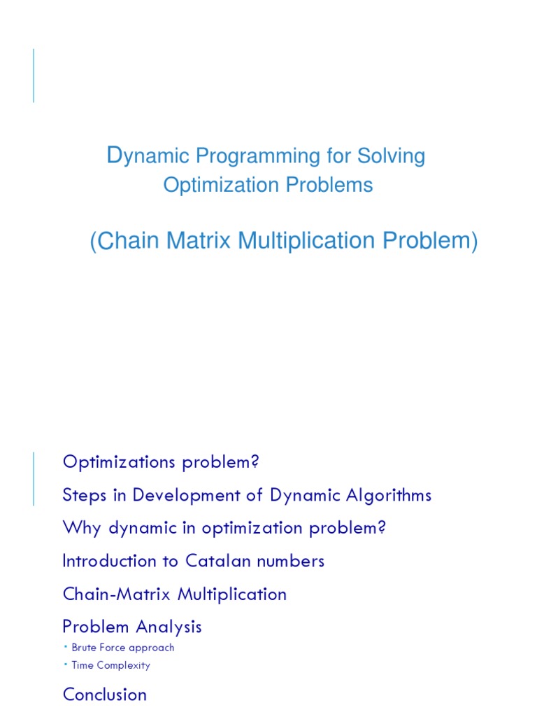 Aaa 9 | Download Free PDF | Dynamic Programming | Applied Mathematics