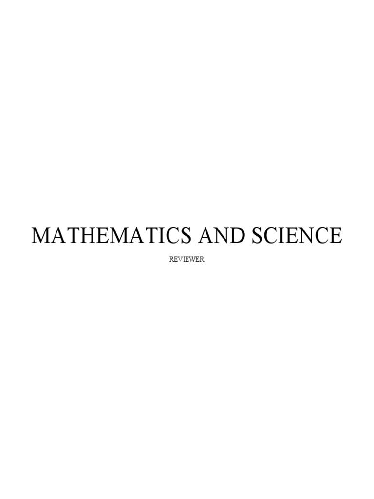 Mathematics And Science Pdf Trigonometric Functions Trigonometry
