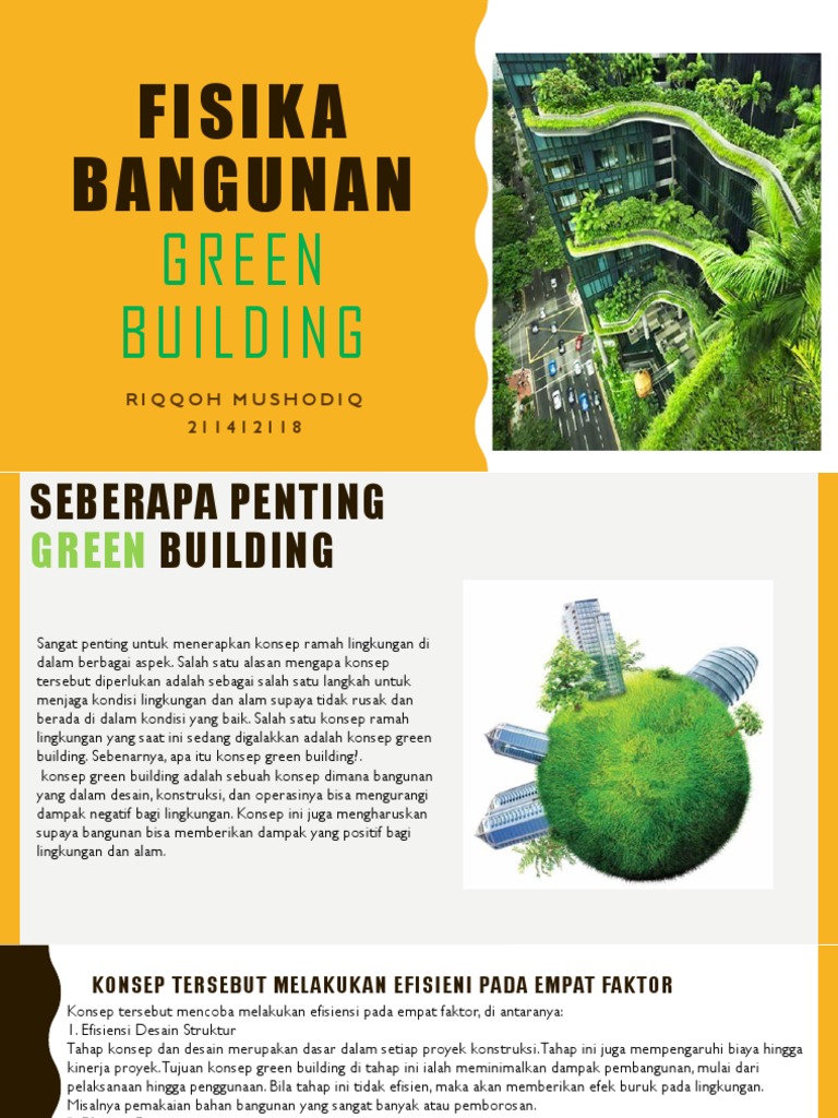 Fisika Bangunan Green Building | PDF