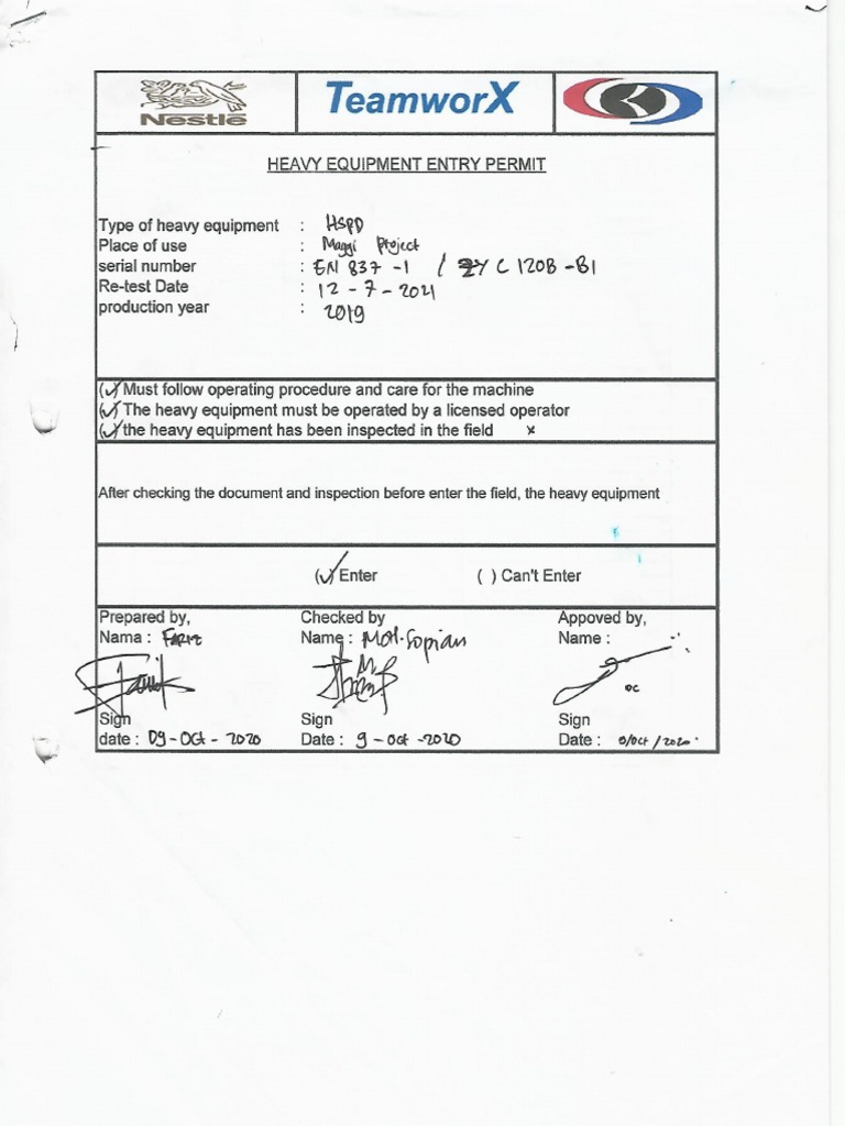Checklist HSPD.pdf | PDF
