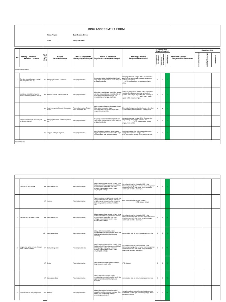 RA Rumah Blower | PDF