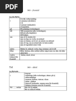 Regler För Verbgrupperna 1 2 3 4 | PDF