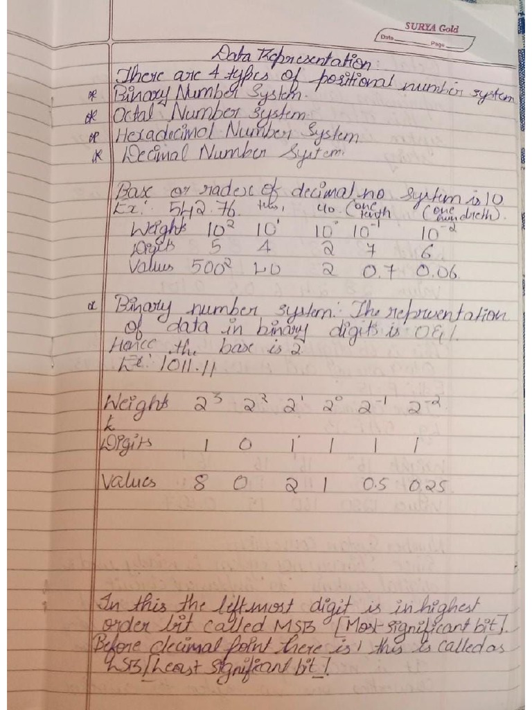 Data Representation PDF | PDF Data Representation PDF | PDF