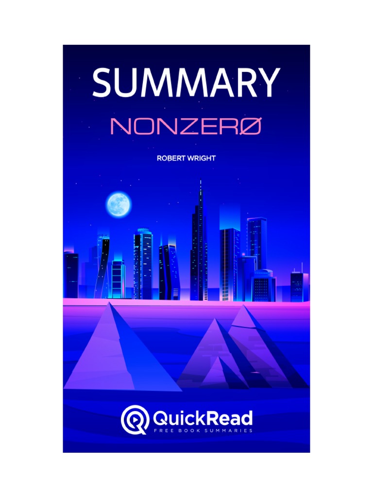 Robert Wright Nonzero 244 | PDF | Evolution | Human