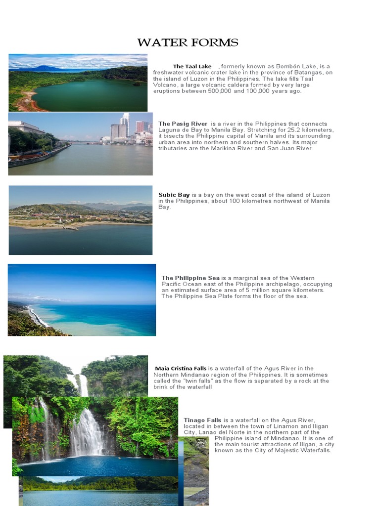 Tle Water and Land Foms | PDF | Luzon | Philippines