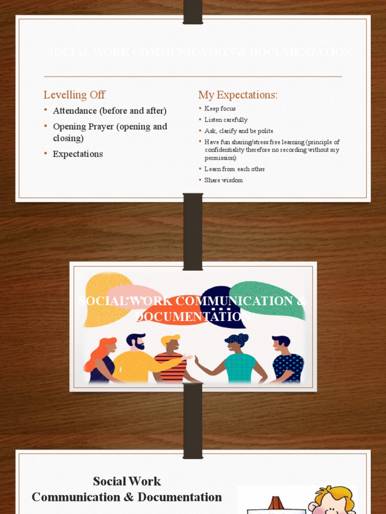 Social Work Communication and Documentation | PDF | Communication ...