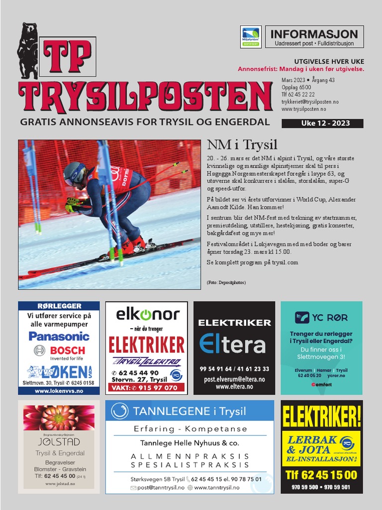 Trysilposten 2023 Uke 12 | PDF