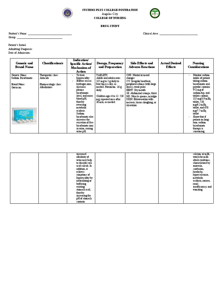 Gaviscon Drug Study | PDF | Magnesium | Causes Of Death