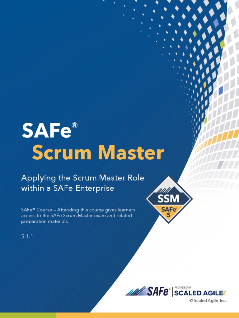 01 Digital Workbook SSM (5.1.1) PDF | PDF | Scrum (Software Development ...