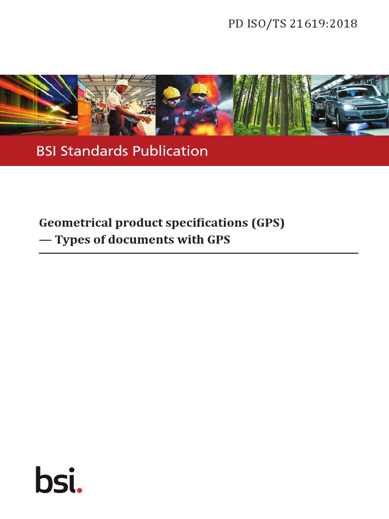 Geometrical Product Specifications (GPS) - Types of Documents With GPS ...