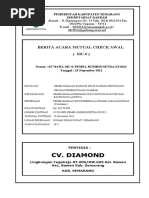 Draft Contoh CCO Dan Justifikasi Teknis | PDF | Teknologi & Rekayasa