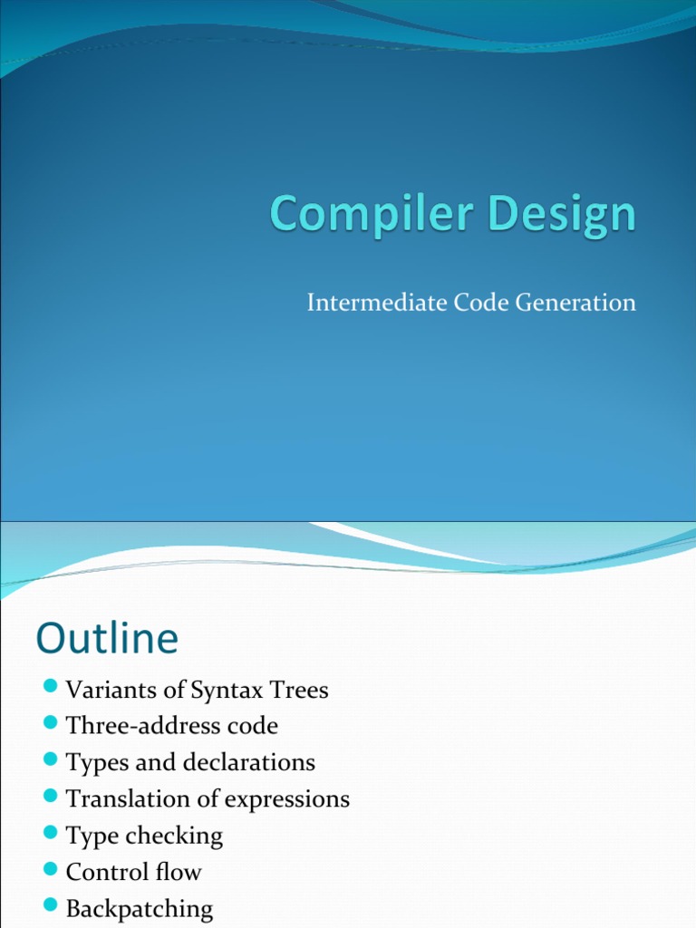 Intermediate Code Generation Pdf Boolean Data Type Compiler