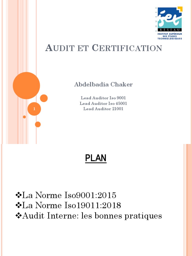Cours Certification Iset 20231-20 PDF | PDF