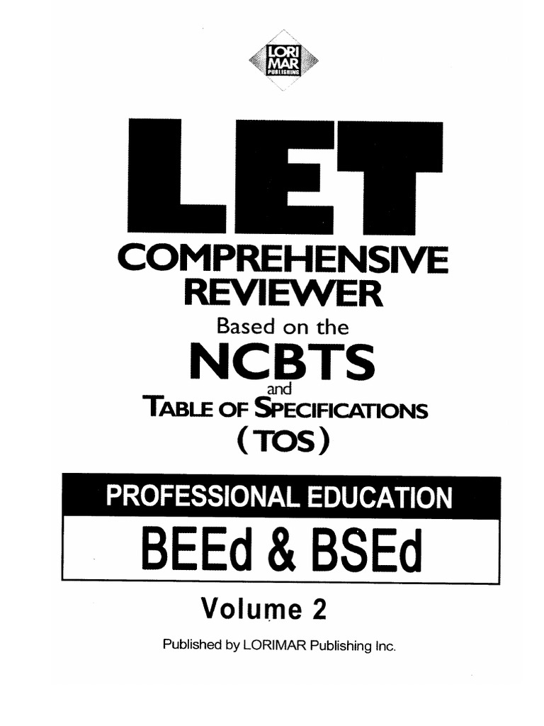 LORIMAR-ProfEd Vol.2 Copyright2016 PDF | PDF