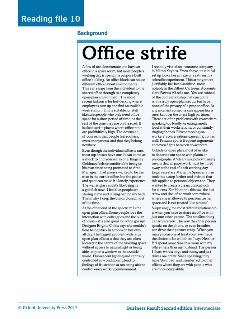 Br2e Int Readingfile10 PDF | PDF