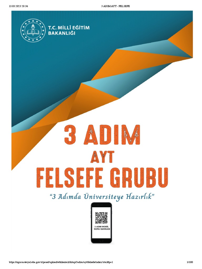 3 Adim Ayt - Felsefe | PDF