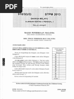 Skema Jawapan - STPM 2013 | PDF