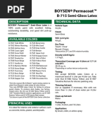 Boysen - Konstruckt K-201 Permaplast | PDF | Paint | Concrete