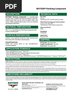 Boysen Plexibond™ Cementitious Waterproofing System #7760: Surface ...