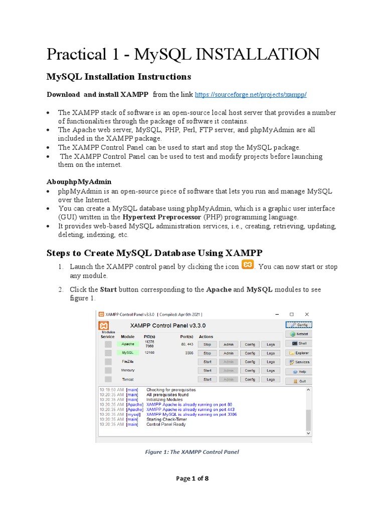 Mysql Practical 1 Pdf Information Science Computer Science 