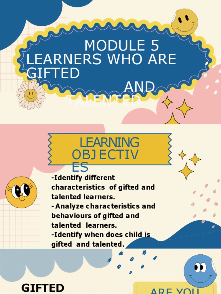 Understanding Gifted and Talented Learners | PDF
