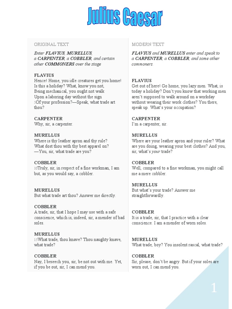 Julius Ceaser Old & Morden | PDF | Softlines (Retail)