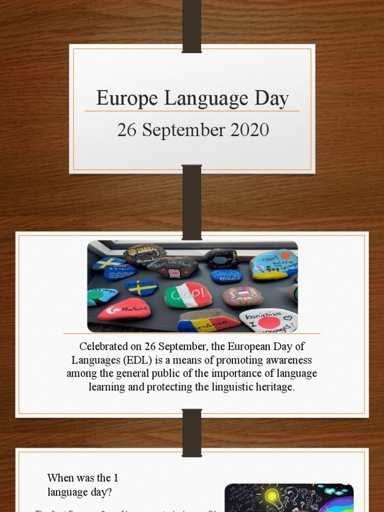 Europe Language Day | PDF | European Union | Multilingualism