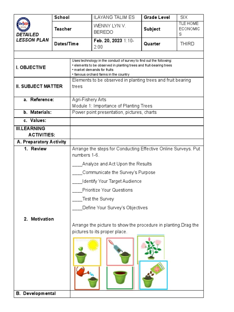 Agriculture Week 2 Q3 | PDF | Seed | Seedling