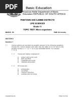 Life Sciences Grade 11 Exam Guidlines 2024 | PDF | Cellular Respiration ...