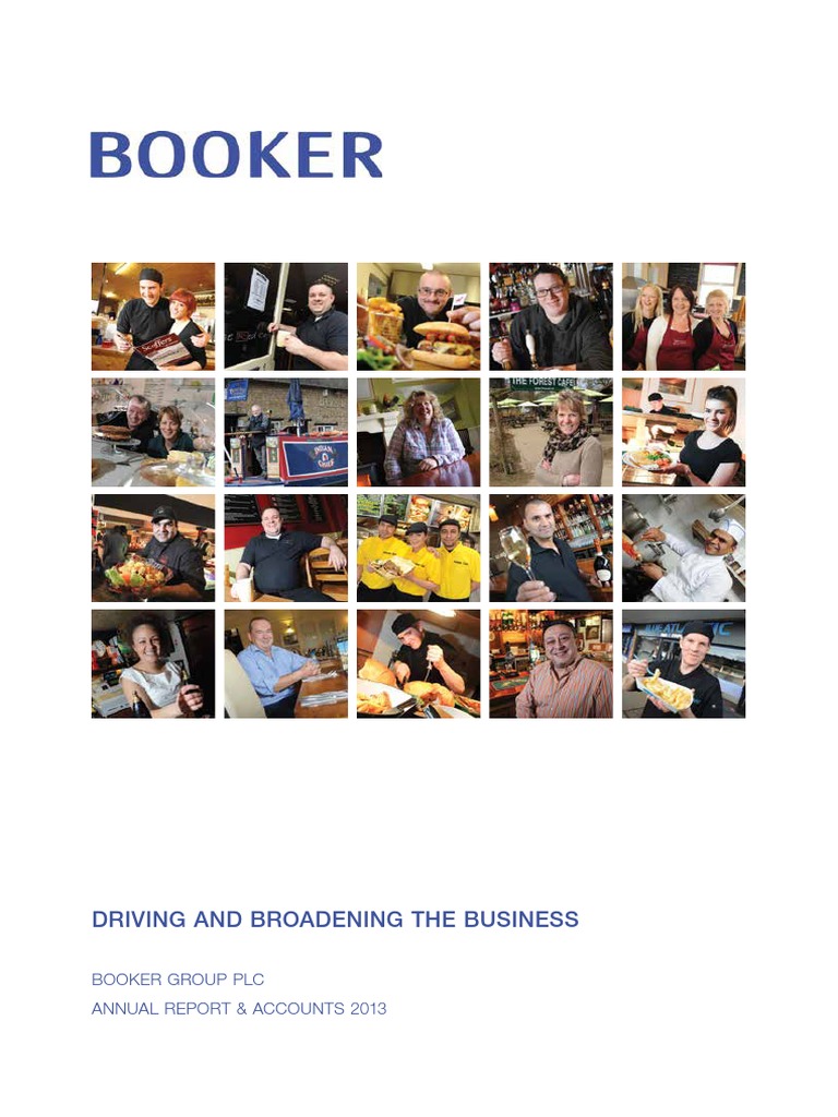 Booker Group PLC 2013 | PDF | Line Of Credit | Debt