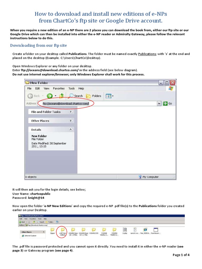 How To Download and Install New Editions of e-NP (e-NP Reader and Gateway) | PDF | File Transfer ...