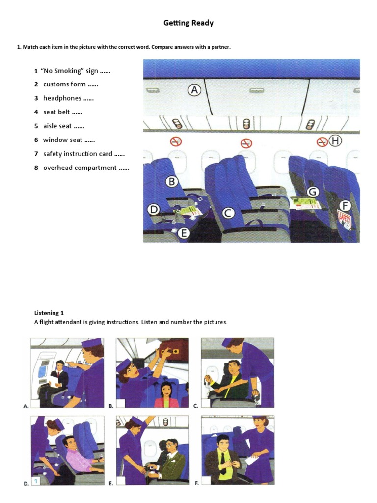 Getting Ready - Listening Activities | PDF | Aviation