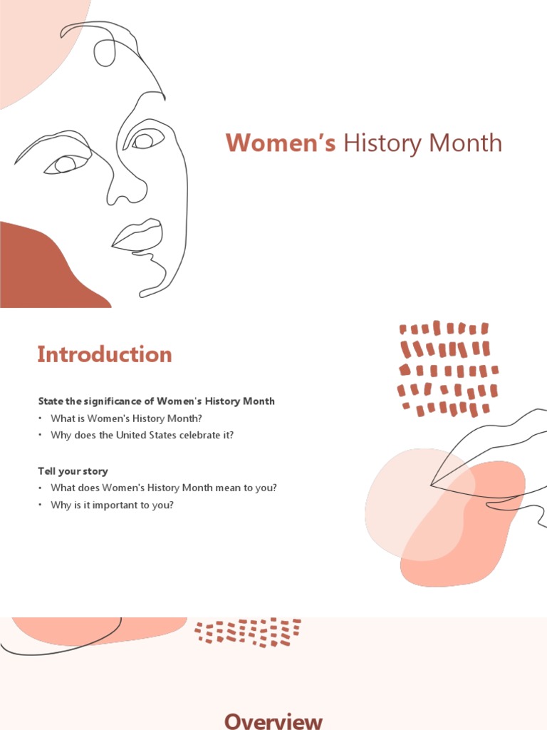 Women's History Month Presentation | PDF