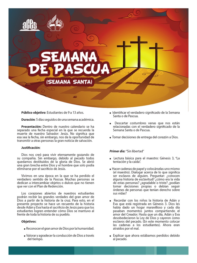 Semana-Santa PROYECTO PDF | PDF | Pascua de Resurrección | Abrahán