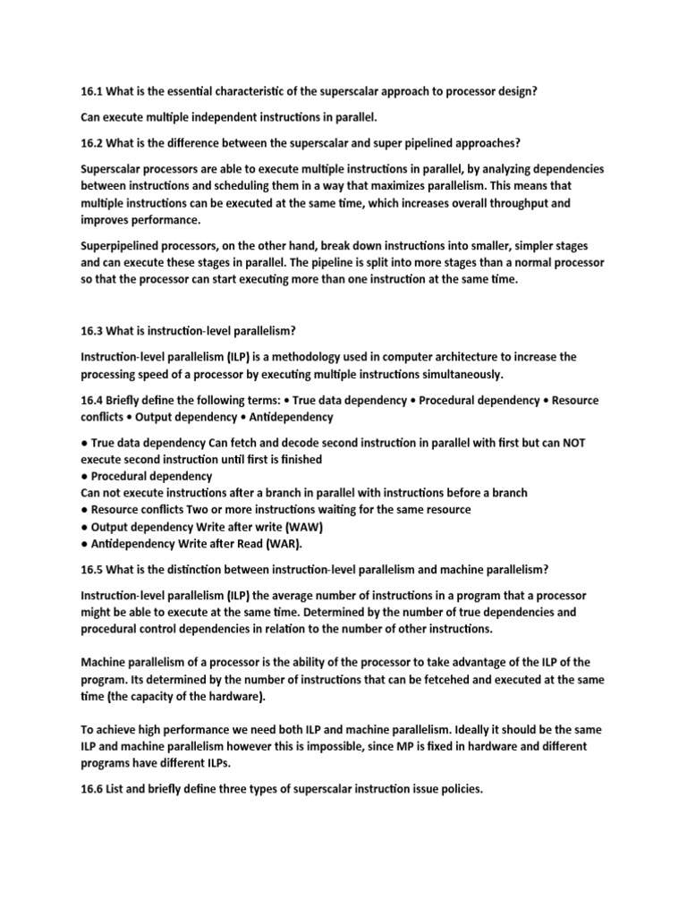 EX16 | PDF | Central Processing Unit | Parallel Computing