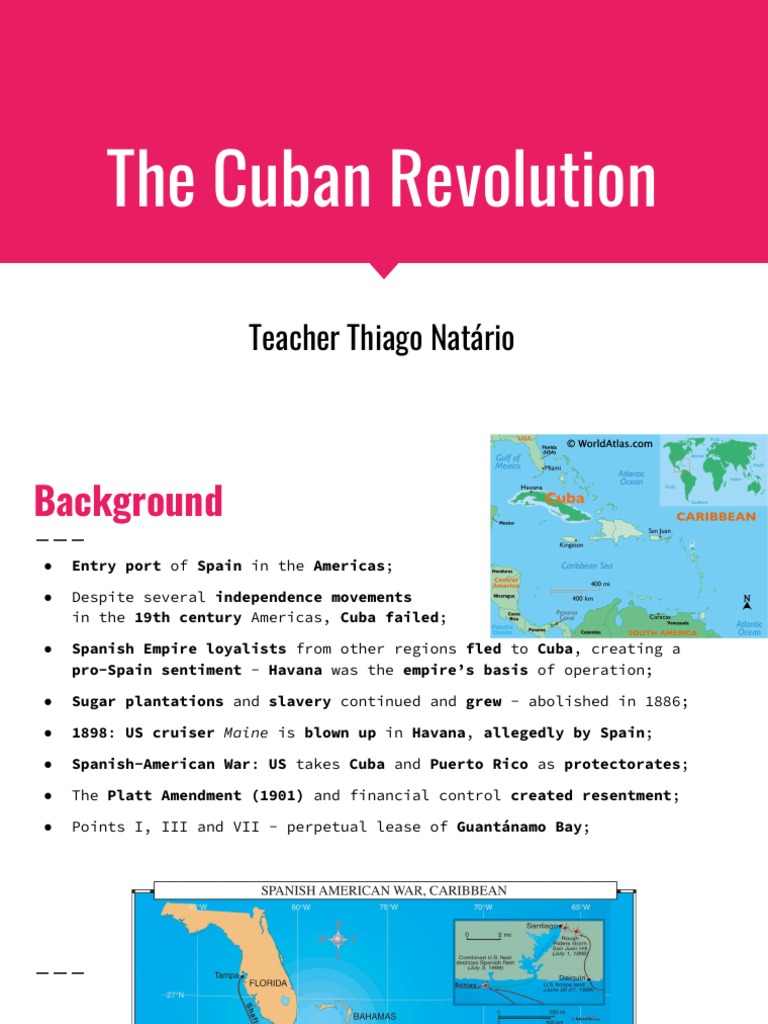The Cuban Revolution | PDF | Fidel Castro | Cuba