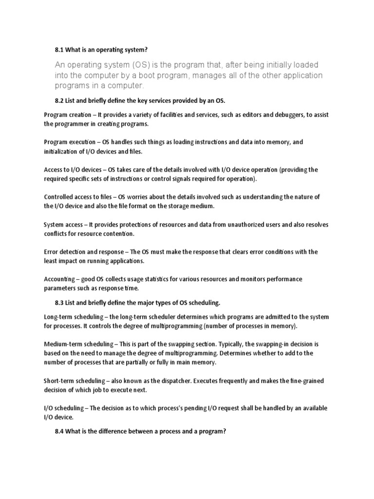 Exercise 08 | PDF | Operating System | Computer Data Storage