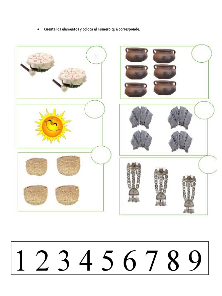 Conteo Elementos Mapuche | PDF