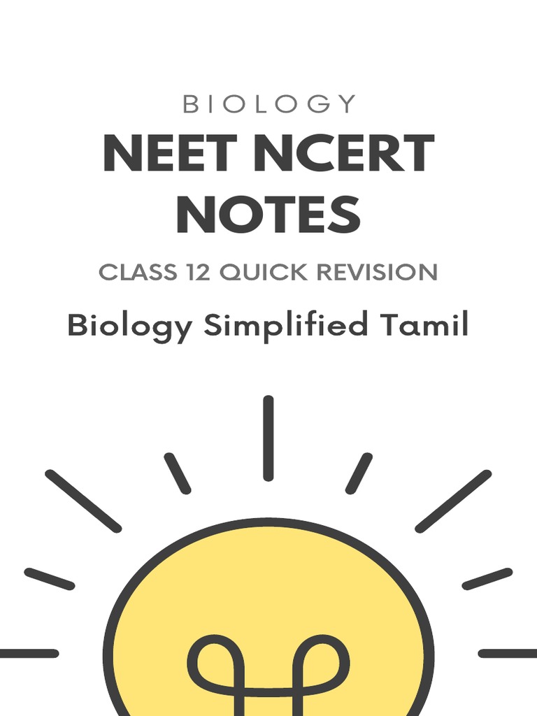 NEET Biology Quick Revision Notes | PDF | Testicle | Menstrual Cycle