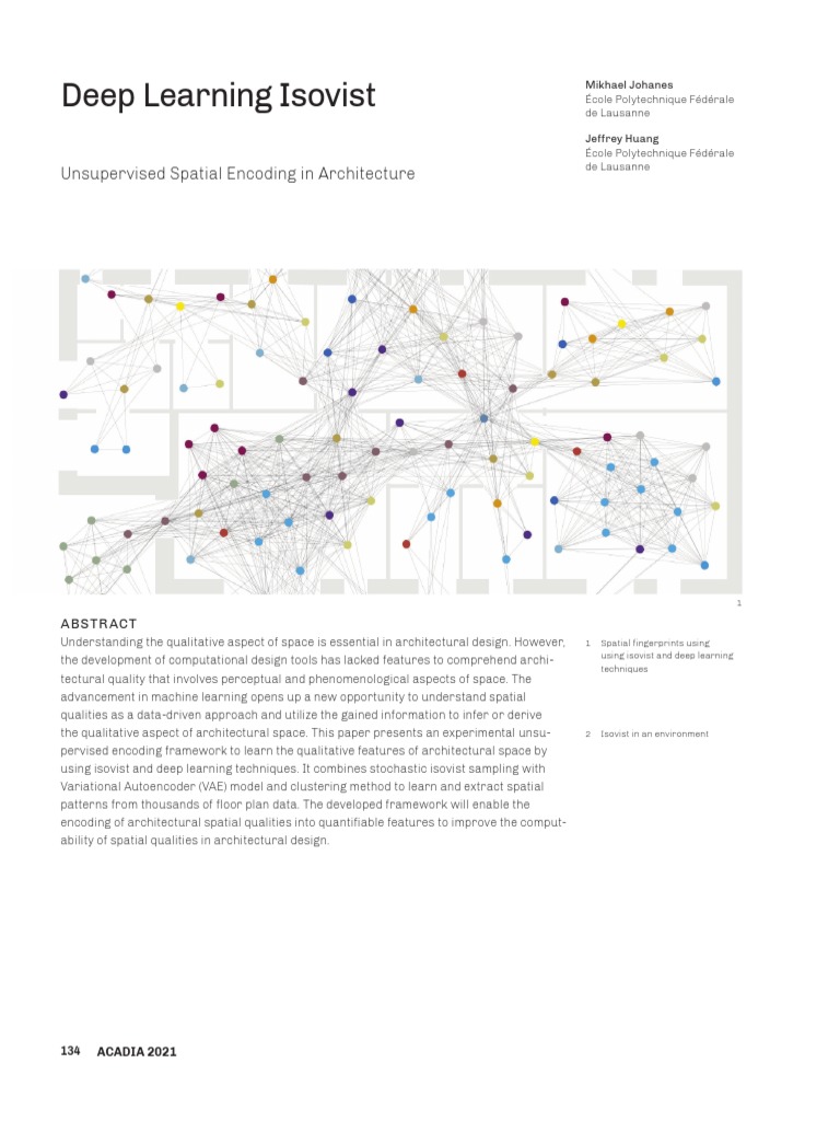 Unsupervised Spatial Encoding in Architecture: Spatial Fingerprints using Isovist and Deep ...