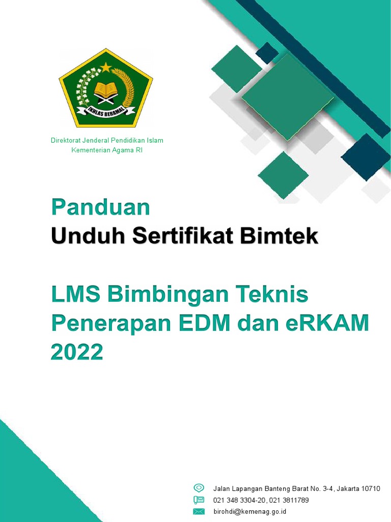 Panduan Unduh Sertifikat Pdf