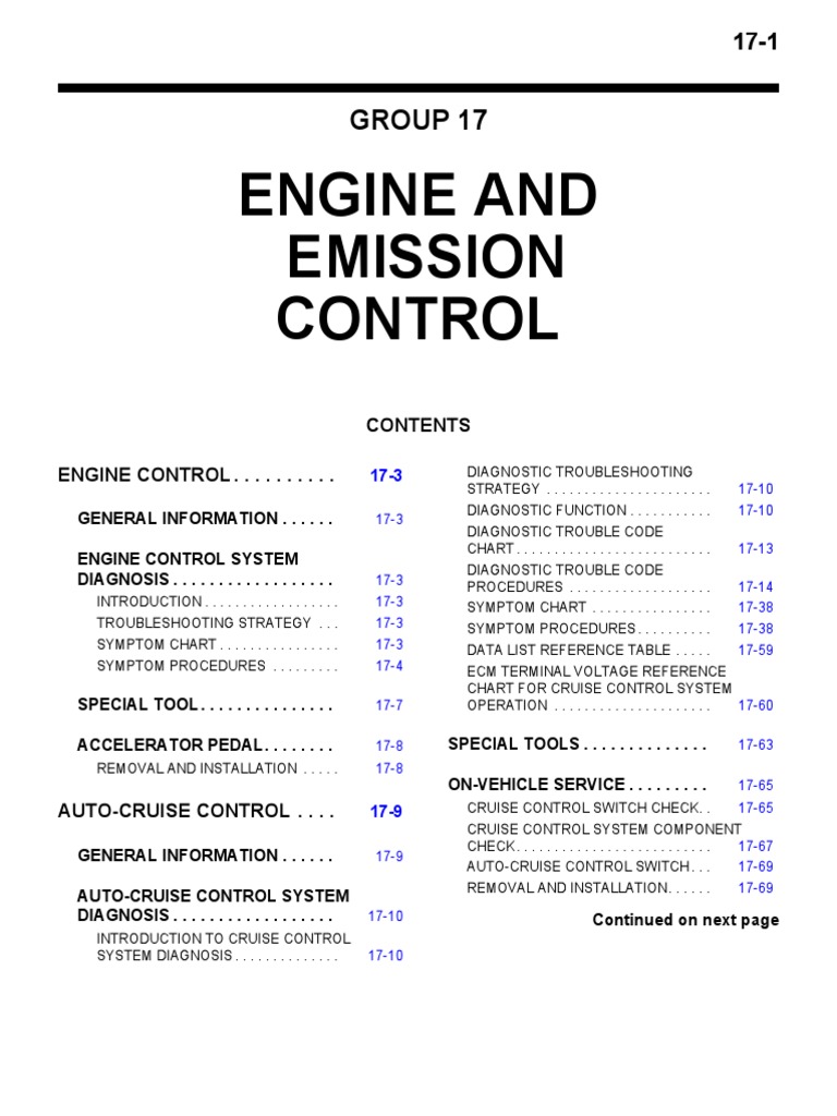Engine & Emission Control PDF | PDF