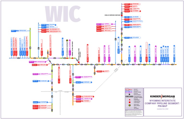 WIC System Map | PDF | Natural Gas | Energy Economics